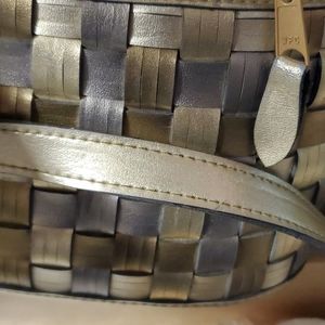 Warren Reed | Bags | Vintage Warren Reed Metallic Woven Oval Purse ...